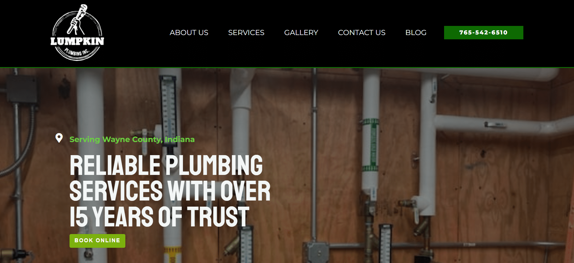 Lumpkin Plumbing | Instant Web Tools, LLC